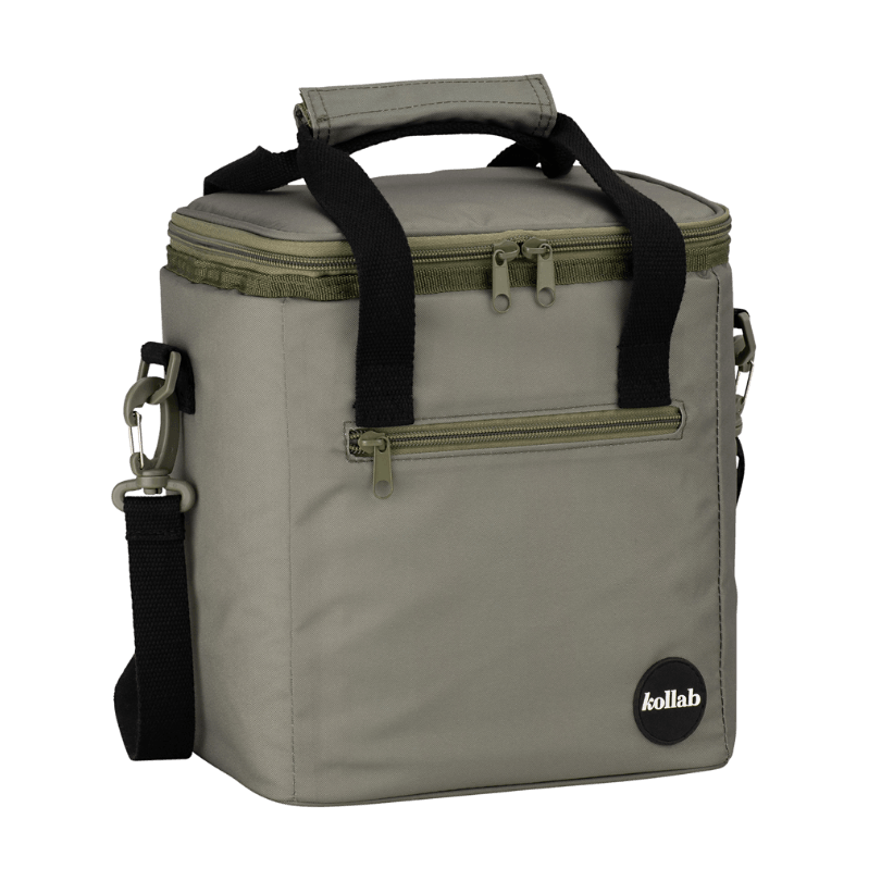 Mini Cooler Khaki Black – Kollab USA